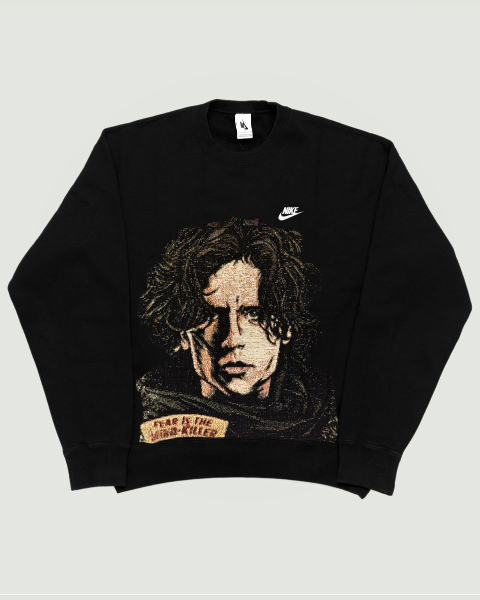 VA-SS24-716 DUNE NIKE RETRO REWORK CREWNECK – VENDETTA ARCHIVE