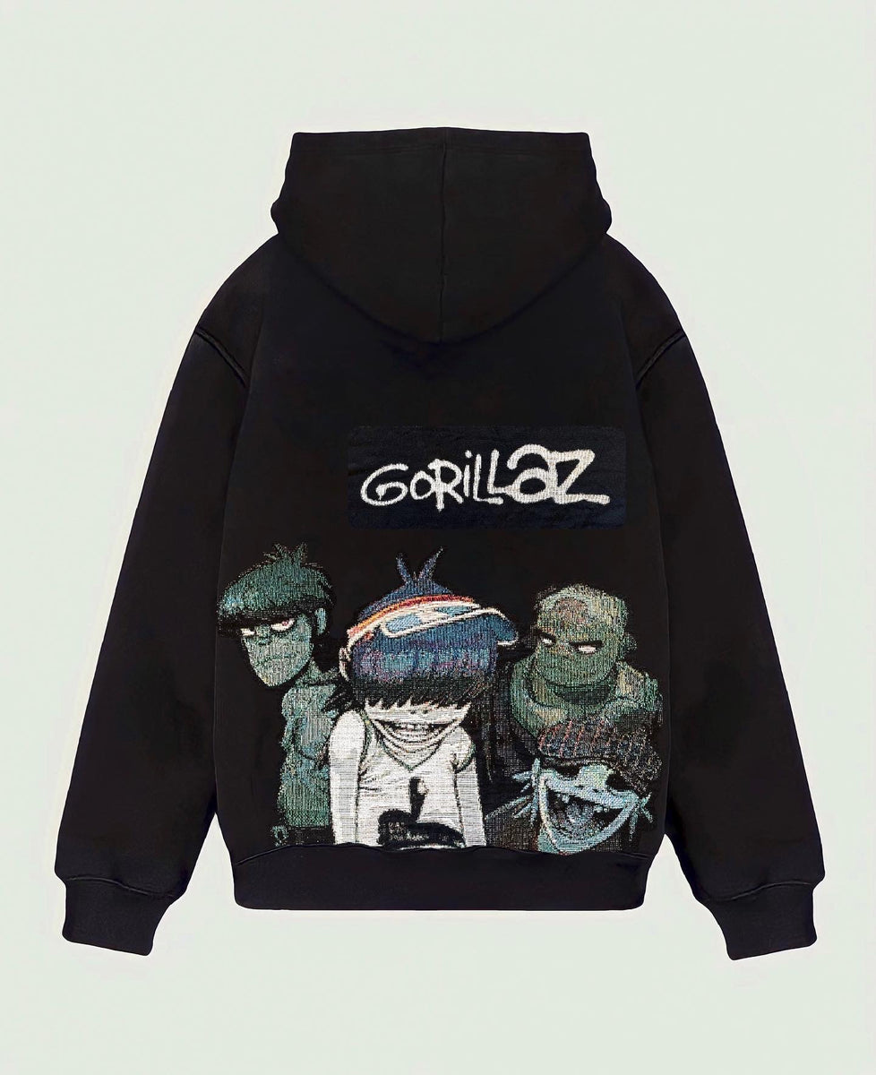 VA-AW21-285 GORILLAZ HOODIE – VENDETTA ARCHIVE