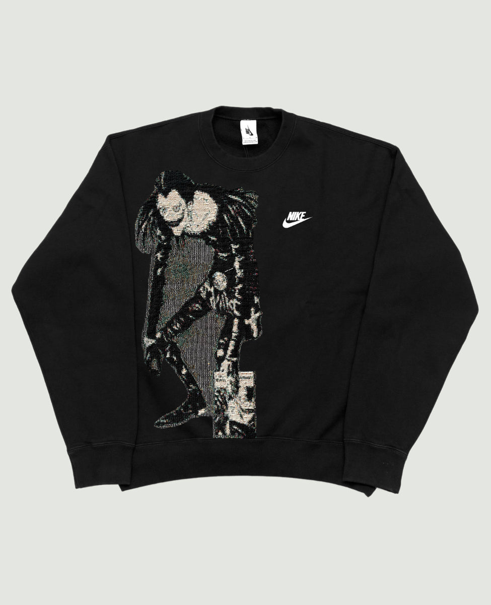 VA-SS21-044 RYUK TAPESTRY NIKE REWORK CREWNECK – VENDETTA ARCHIVE