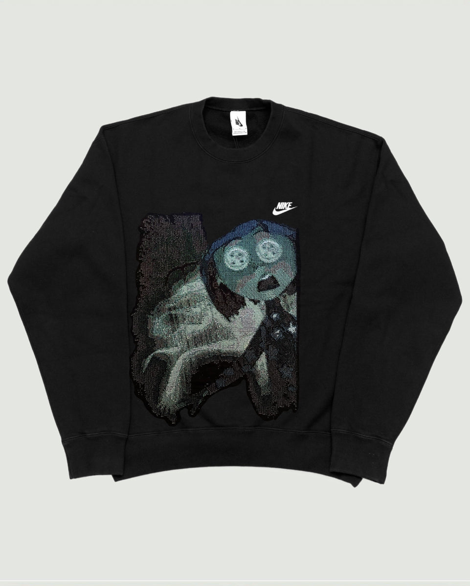 VA-AW22-525 CORALINE NIKE RETRO REWORK CREWNECK – VENDETTA ARCHIVE